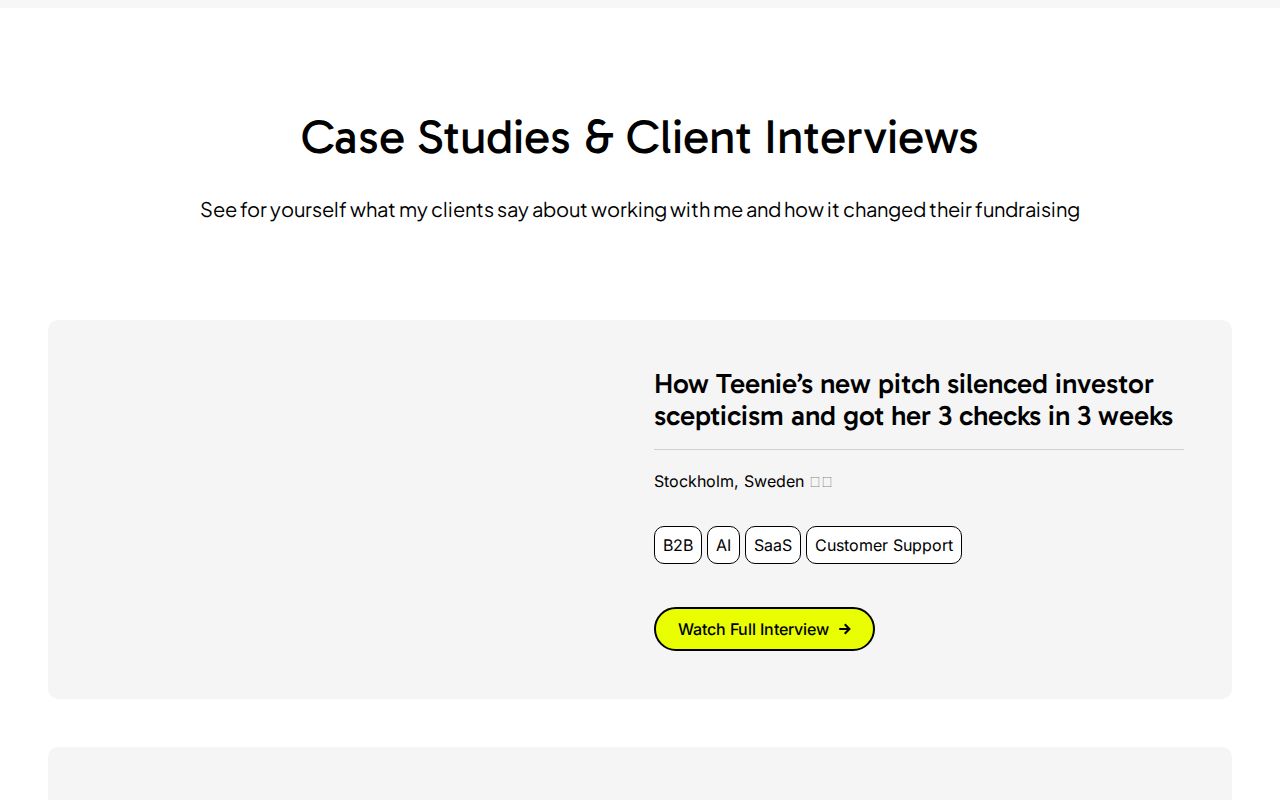 Case Studies